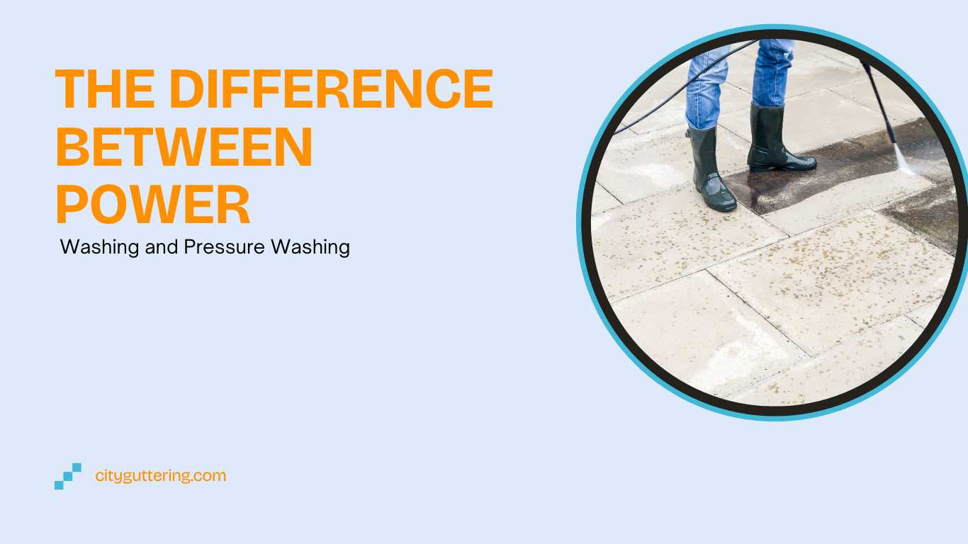 Power Washing and Pressure Washing: The Key Difference
